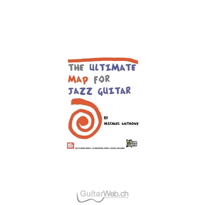 The Ultimate Map for Jazz Guitar - guitarWeb-Shop - Gitarre Noten, Sa