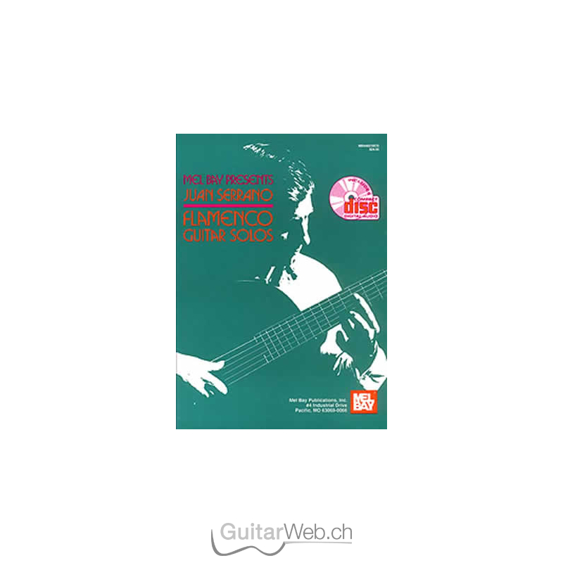 Juan Serrano - Flamenco Guitar Solos - guitarWeb-Shop - partitions, c