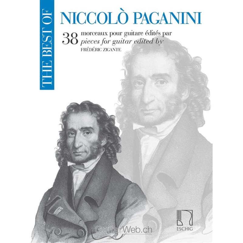 The Best of Niccolò Paganini - guitarWeb-Shop - Gitarre Noten, Saiten