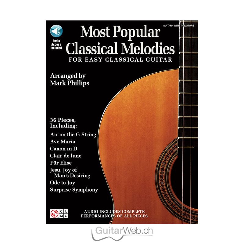 Most Popular Classical Melodies for Easy Classical Guitar - guitarWeb
