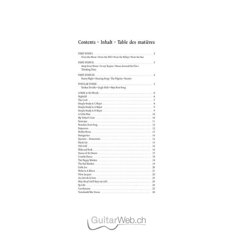 Classical Guitar Album 1 - guitarWeb-Shop - Gitarre Noten, Saiten und