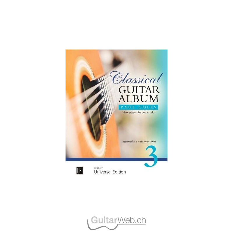 Classical Guitar Album 3 - guitarWeb-Shop - Gitarre Noten, Saiten und