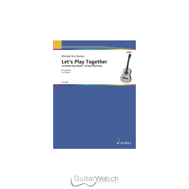 Let&#039;s play together (2 guit) - guitarWeb-Shop - Gitarre Noten, Saiten