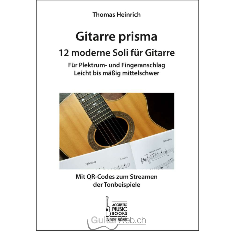 Gitarre prisma. 12 moderne Soli für Gitarre. - guitarWeb-Shop - Gitar