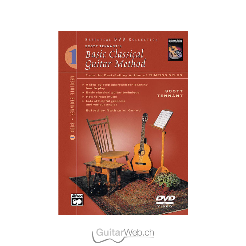 Basic Classical Guitar Method, DVD - Vol. 1 - guitarWeb-Shop - Gitarr