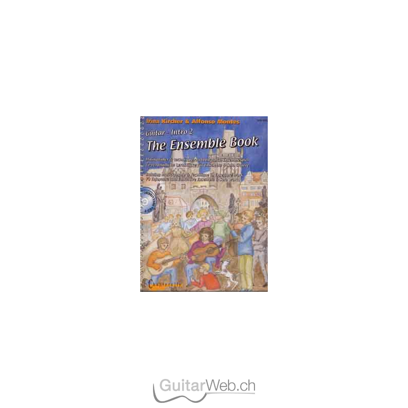 Guitar - Intro 2 The Ensemble Book (book + CD) - guitarWeb-Shop - Git