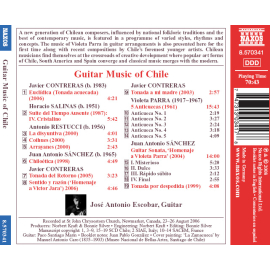 Guitar Music of Chile - guitarWeb-Shop - Gitarre Noten, Saiten und Zu