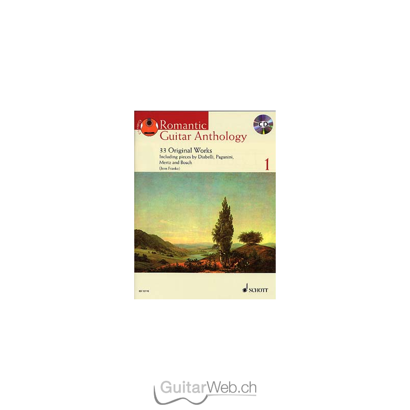 Romantic Guitar Anthology Vol 1 Guitarweb Shop Gitarre Noten Sa