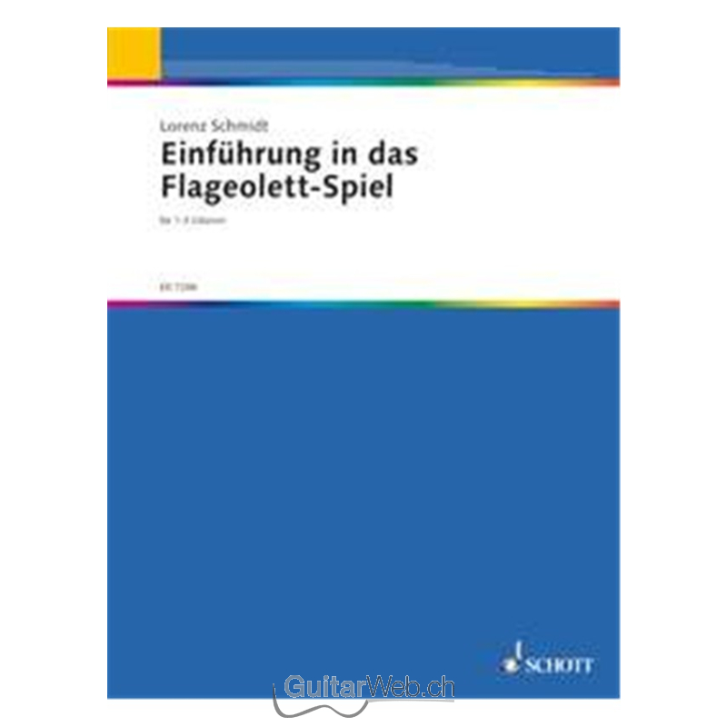 Einführung in das Flageolett-Spiel - guitarWeb-Shop - Gitarre Noten,