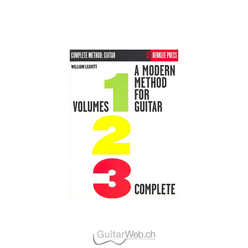 A Modern Method for Guitar COMPLETE - guitarWeb-Shop - Gitarre Noten,